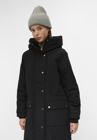 Object OBJKATIE LONG COAT - Manteau d'hiver - black/noir - ZALANDO.FR
