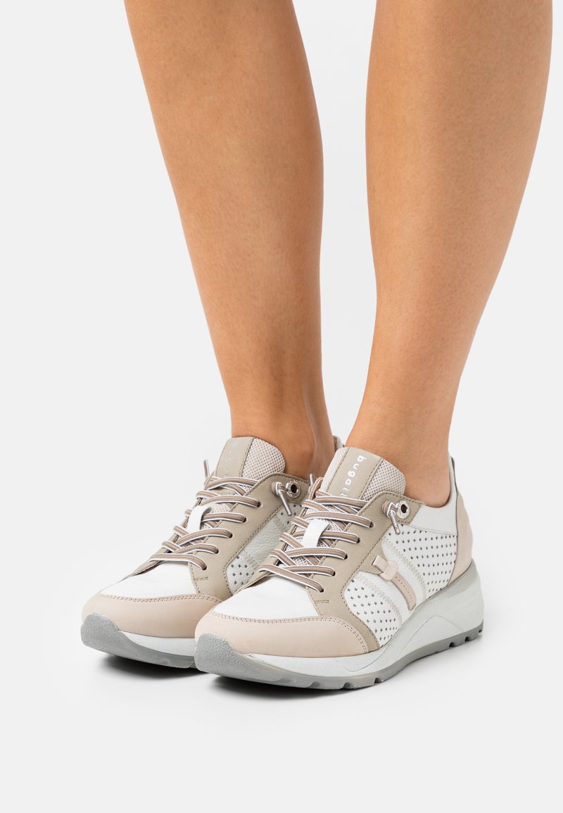 bugatti DUBAI - Sneaker low - beige/white/weiß - Zalando.de