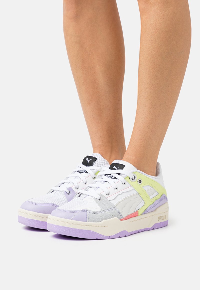 Puma SLIPSTREAM THE RAGGED PRIEST - Sneaker low - white/vivid violet ...