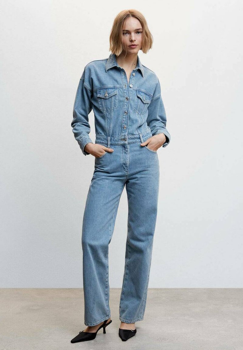 Mango FRANKIE - Mono - light vintage blue/azul claro - Zalando.es