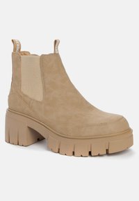 Keddo Botines con plataforma - beige - Zalando.es