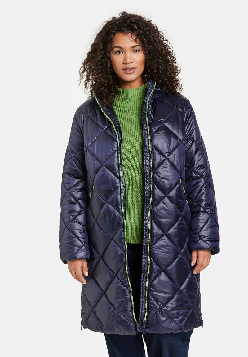 Samoon - Płaszcz zimowy/granatowy - Zalando.pl