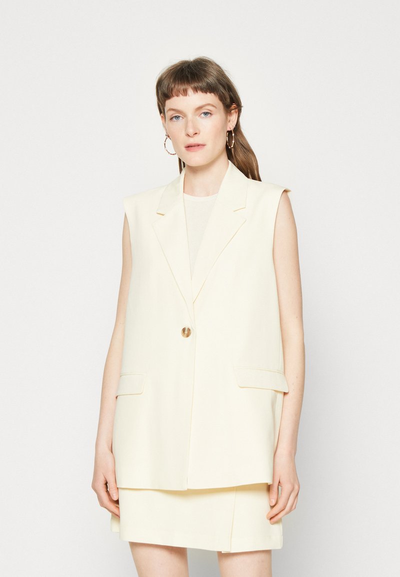 Modström DARIN VEST - Mellény - pale sun/világossárga - Zalando.hu