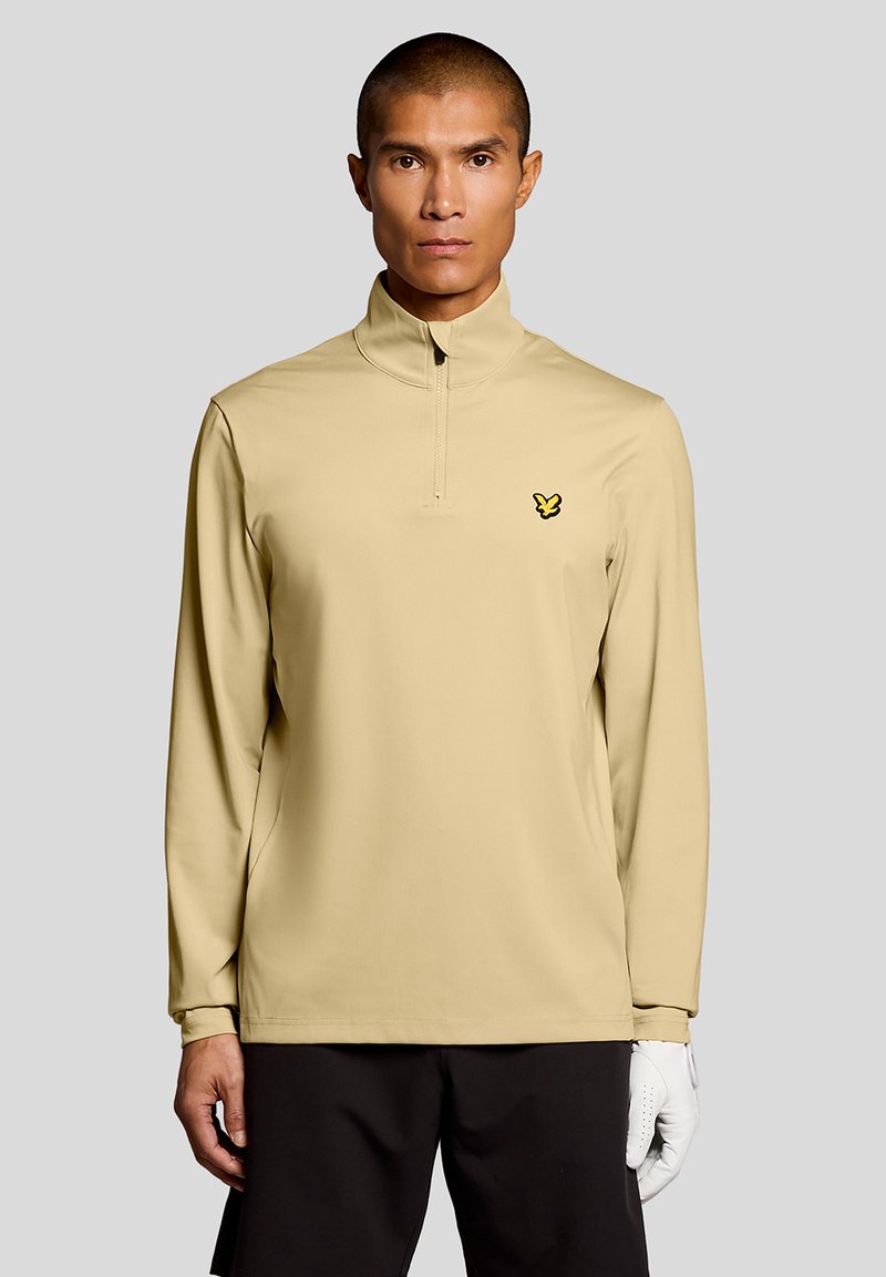 Lyle & Scott MID LAYERS CORE QUARTER ZIP MIDLAYER - Langarmshirt ...