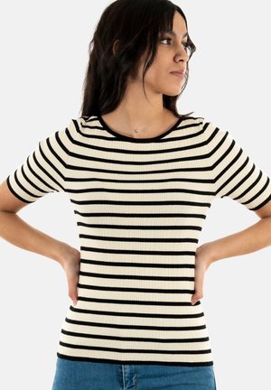 Cache Cache MIT KURZEN ÄRMEN - Camiseta estampada - noir/negro - Zalando.es