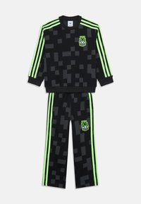adidas Originals MINECRAFT CREW SET UNISEX - Tracksuit - dark grey ...