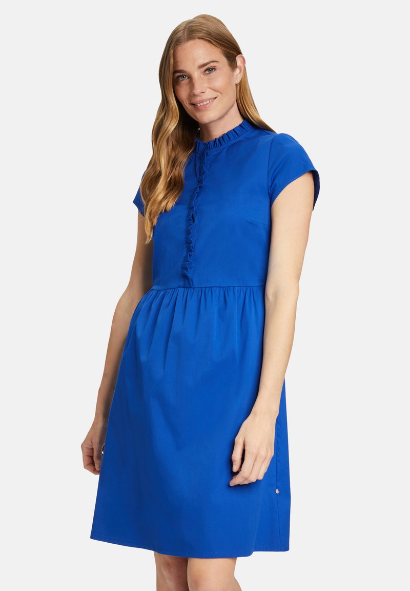 Vera Mont SOMMER MIT RÜSCHEN - Blusenkleid - bright lapis/blau - Zalando.ch
