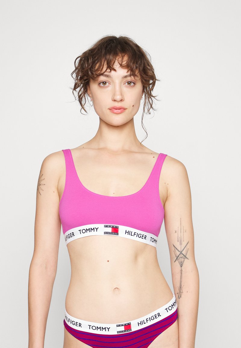 Tommy Hilfiger Bralette Brassière Lilac Orchid Lilas Zalando Fr