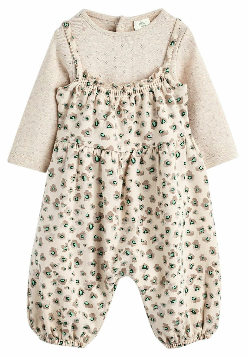 Next SET - REGULAR FIT - Body / Bodystocking - tan brown cream leopard ...