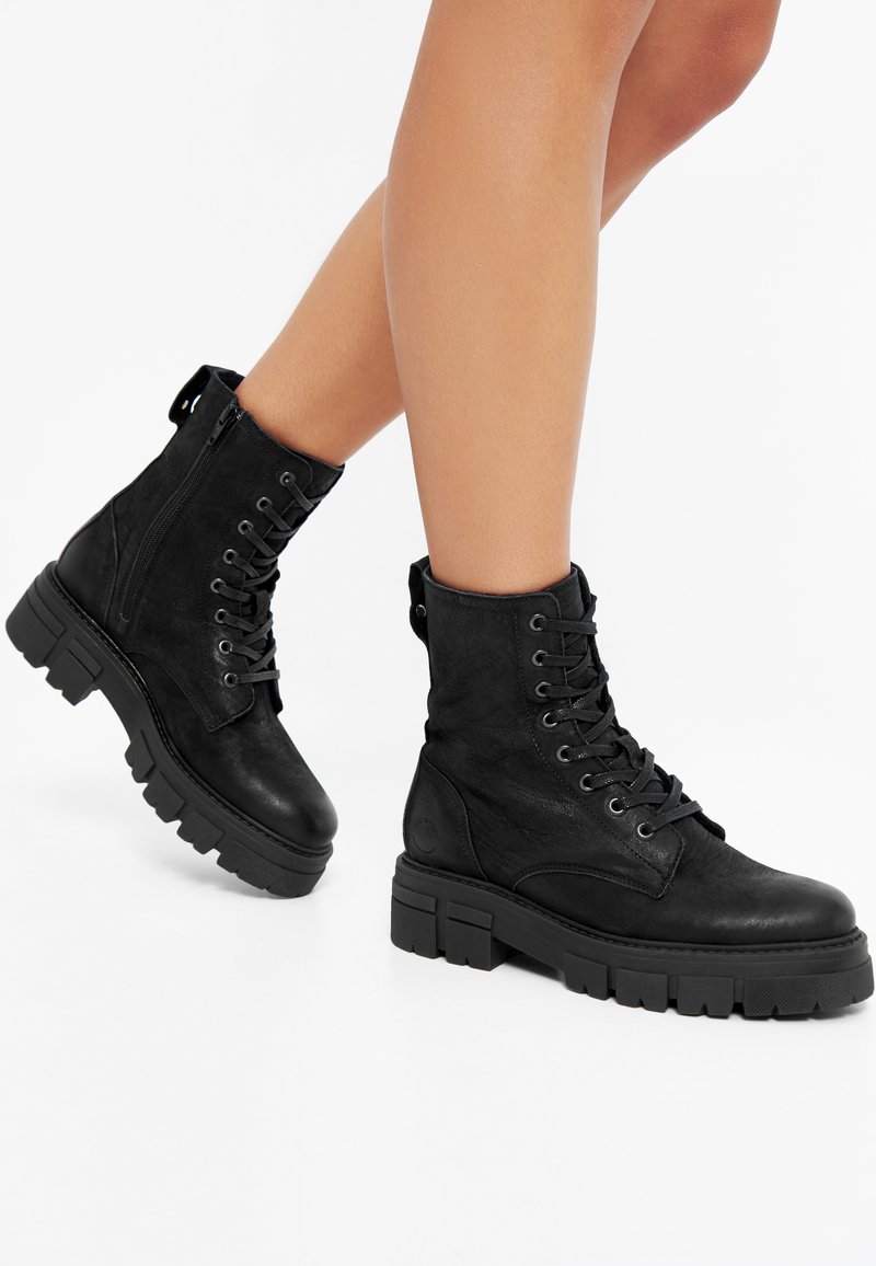 Ca'Shott CASJIDA - Botine cu platformă - black/negru - Zalando.ro