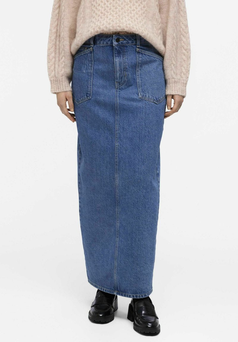 Object Maxirock - medium blue denim/blue denim - Zalando.ch