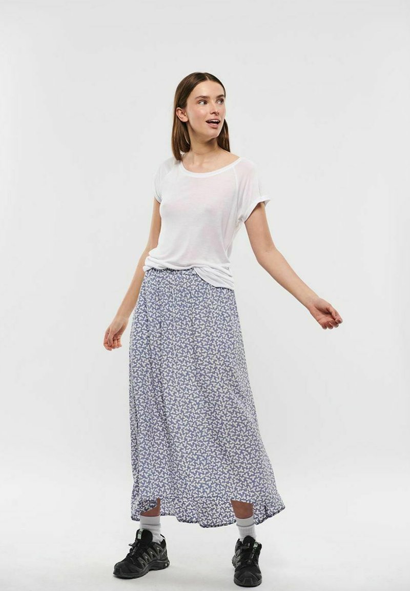 mbyM TANDRA-M - Maxisukňa - adita print blue/modrá - Zalando.sk