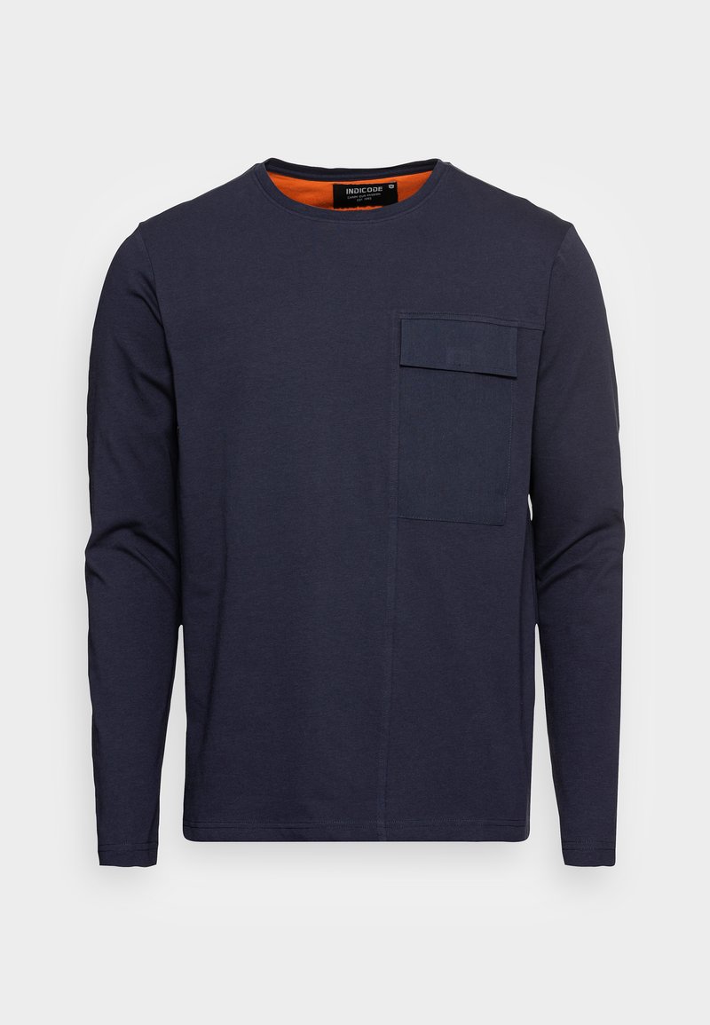 INDICODE JEANS Topper langermet - navy/mørkeblå - Zalando.no
