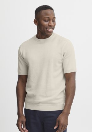 Casual Friday THEIS ZIPPER - T-shirt basic - navy blazer/blauw - Zalando.nl