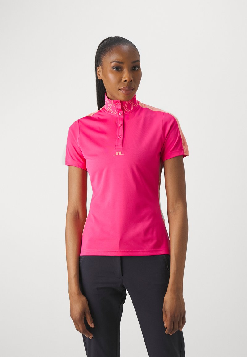 J.LINDEBERG Sports PIP - Sports T-shirts - fuchsia purple/pink - Zalando.dk