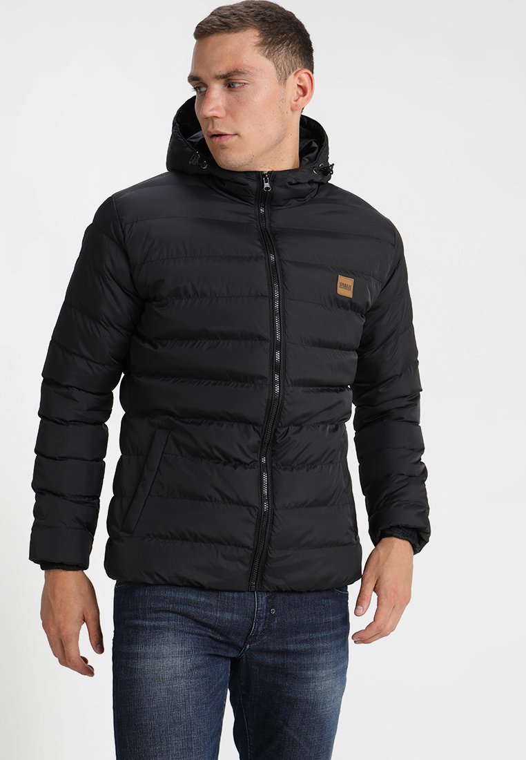 Urban Classics BASIC BUBBLE JACKET - Talvitakki - black/musta - Zalando.fi
