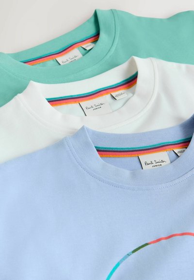 Paul Smith Junior REGULAR FIT - GRAPHIC 3 PACK - T-Shirt print - white ...