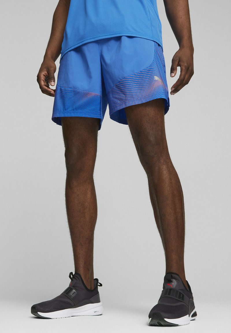Puma RUN FAVOURITE VELOCITY 7'' LAUF - Korte sportsbukser - ultra blue ...