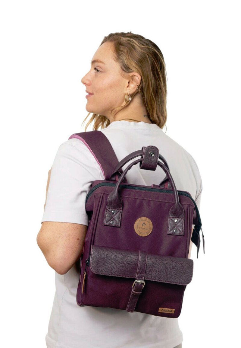 Cabaia ADVENTURER NORFOLK - Rucksack - burgundy/dark purple - Zalando