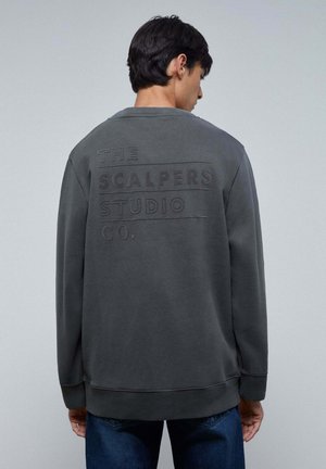 Scalpers BASIC SKULL - Sweatshirt - khaki - Zalando.at