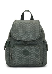 Kipling CITY PACK MINI - Rugzak - sign green embosse/donkergroen ...