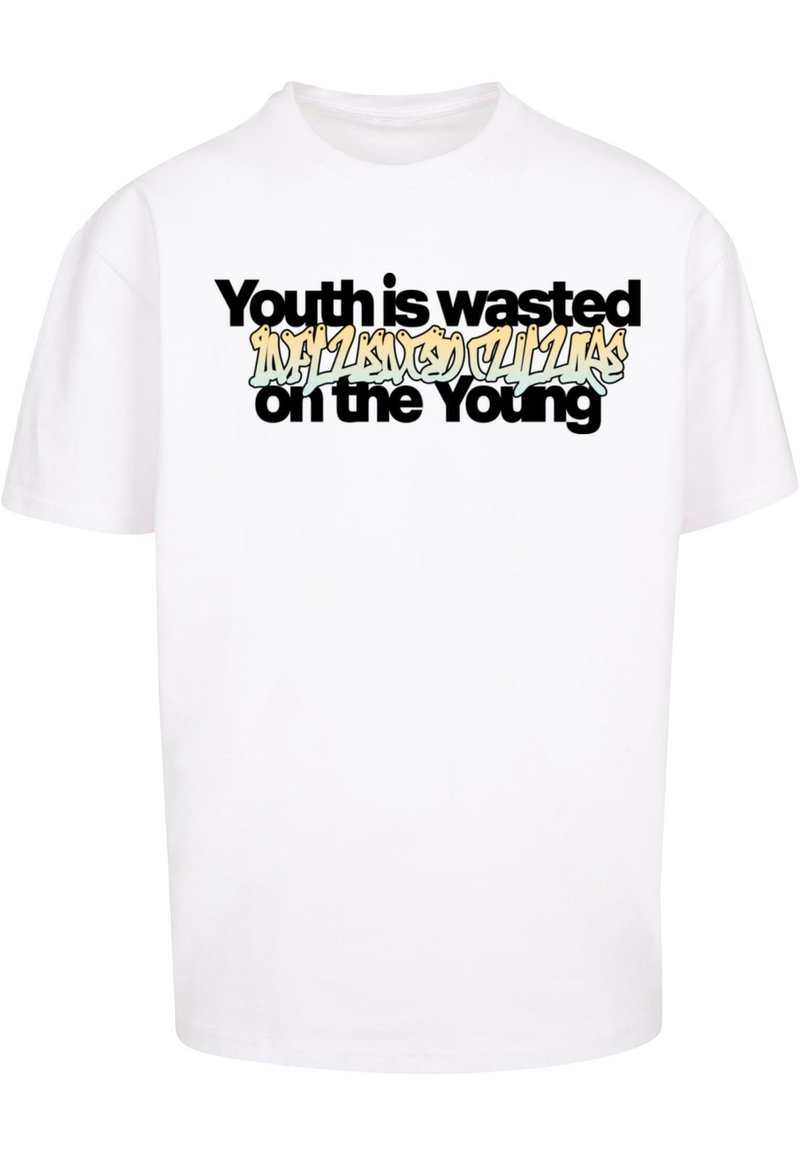 Lost Youth HERREN LY WASTED - T-Shirt print - white/weiß - Zalando.de