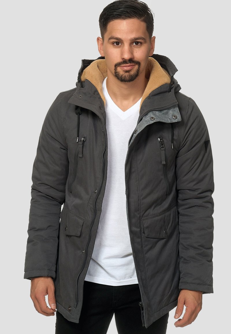 INDICODE JEANS Parka - gray/dunkelgrau - Zalando.de