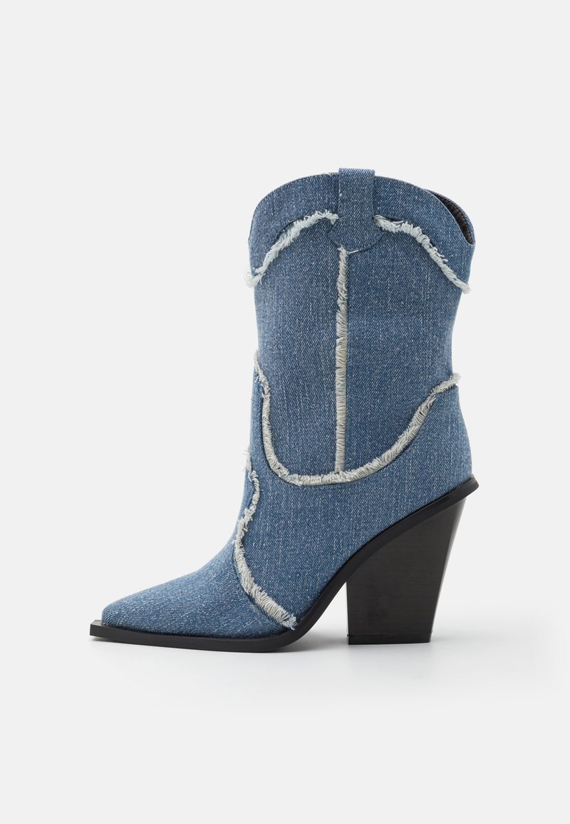 RAID KANON - Botine cu toc - blue/denim albastru - Zalando.ro
