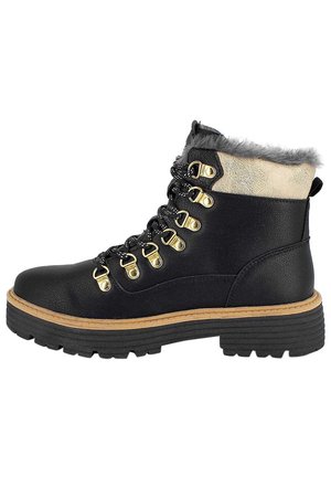 HI-TEC RAVEN INSULATED WP WOMENS - Chaussures de marche - black/grape wine/noir - ZALANDO.FR