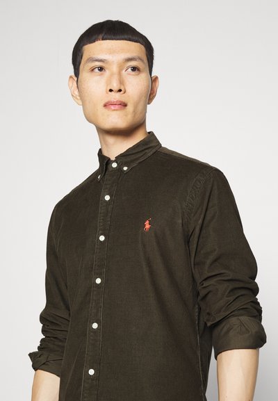 Polo Ralph Lauren SLBDPPCS-LONG SLEEVE-SPORT SHIRT - Overhemd - defender green/groen - Zalando.nl