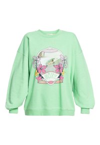 Roxy TAKE YOUR PLACE A - Sweatshirt - green - Zalando.co.uk
