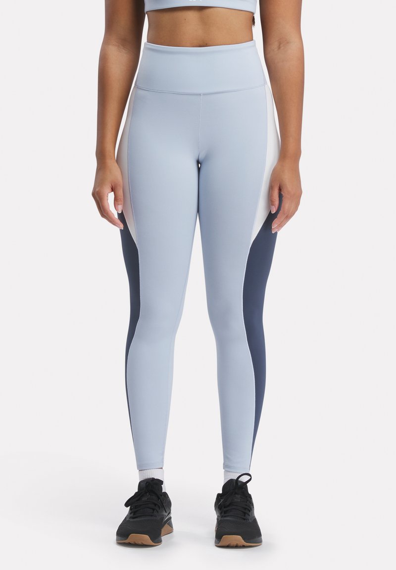 Reebok LUX - Tights - pale blue east coast blue/blau - Zalando.at
