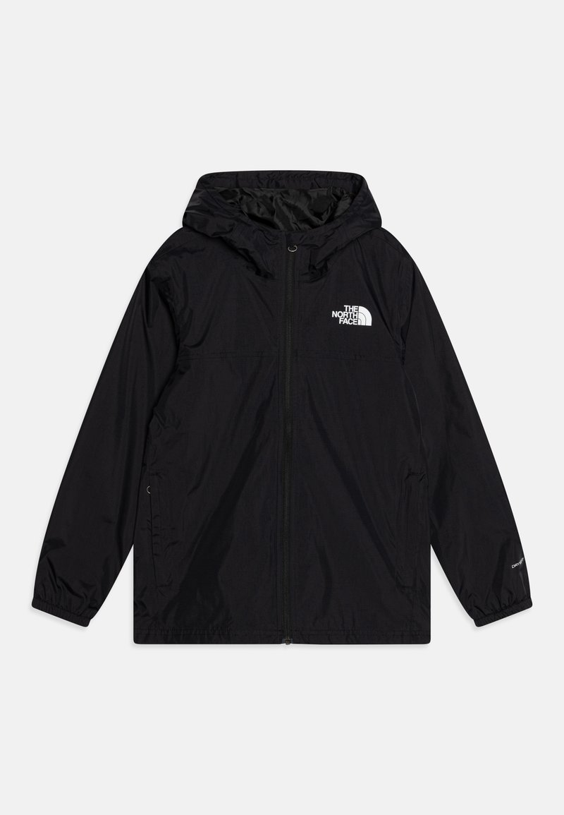 The North Face TEEN RAINWEAR SHELL UNISEX - Hardshell jacket - black ...