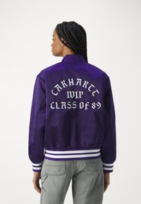 Carhartt WIP CLASS OF 89 JACKET - Bombertakki - tyrian/white/violetti ...