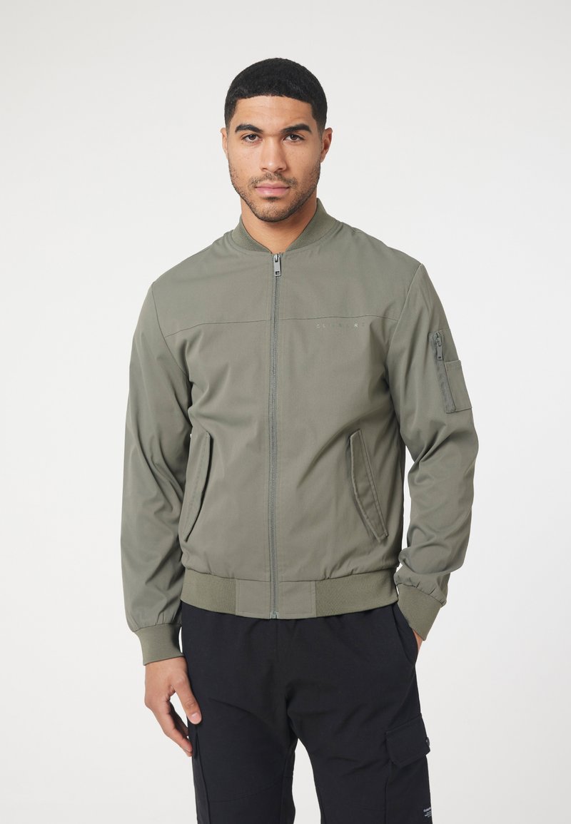 CLOSURE London LOGO JACKET - Chaquetas bomber - washed khaki/caqui ...