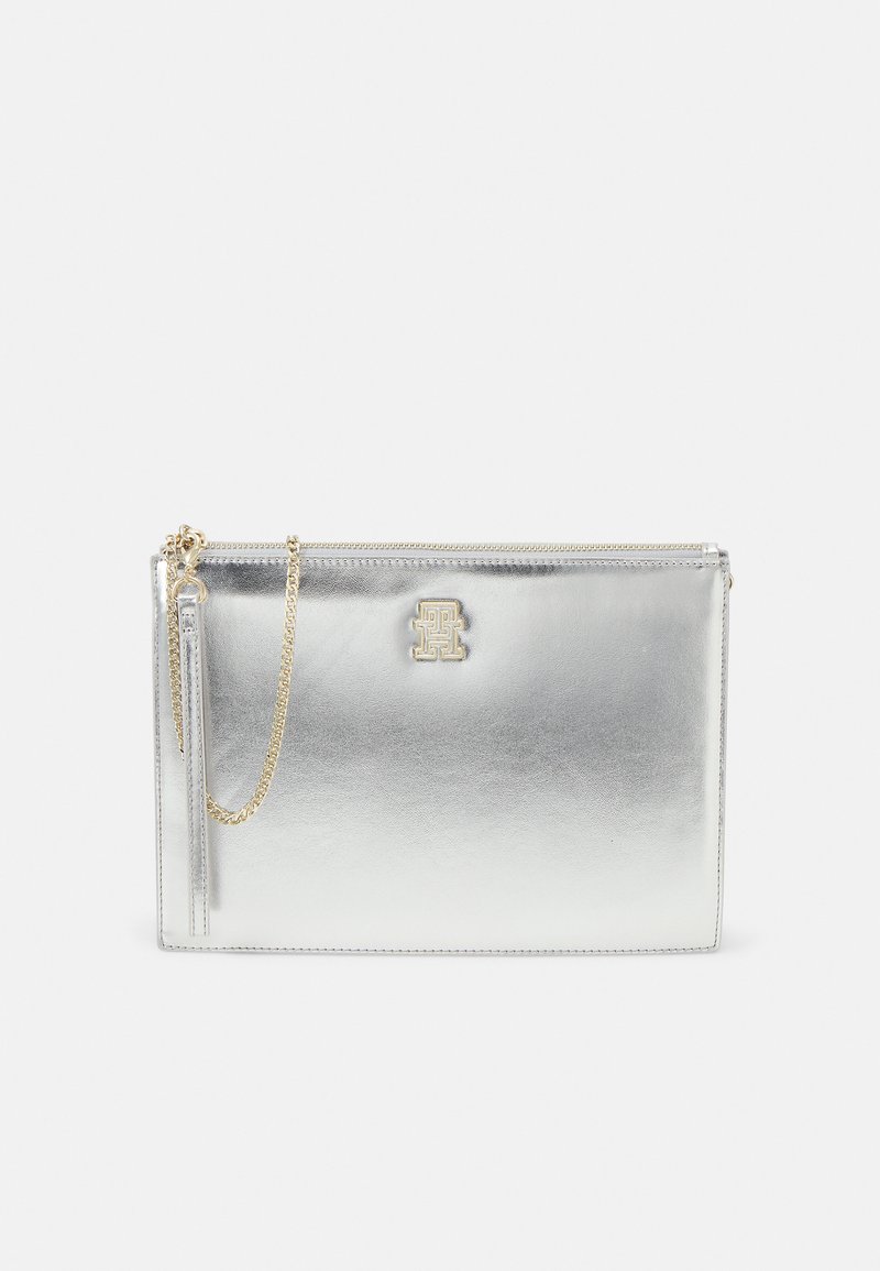 Tommy Hilfiger EVENING MET - Clutch - silver-coloured - Zalando.ie