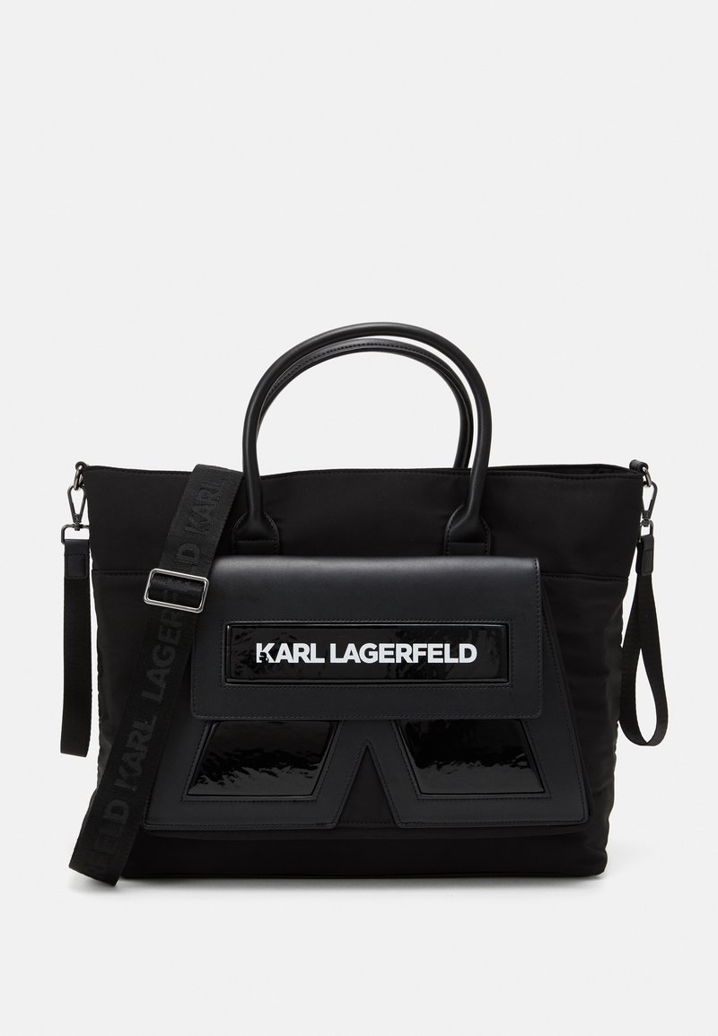 KARL LAGERFELD KIDS CHANGING BAG UNISEX - Baby changing bag - black ...
