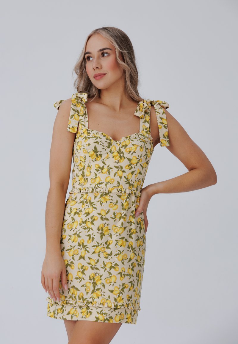 Laurella ELSIE CITRON - Jurk - yellow/donkergeel - Zalando.nl