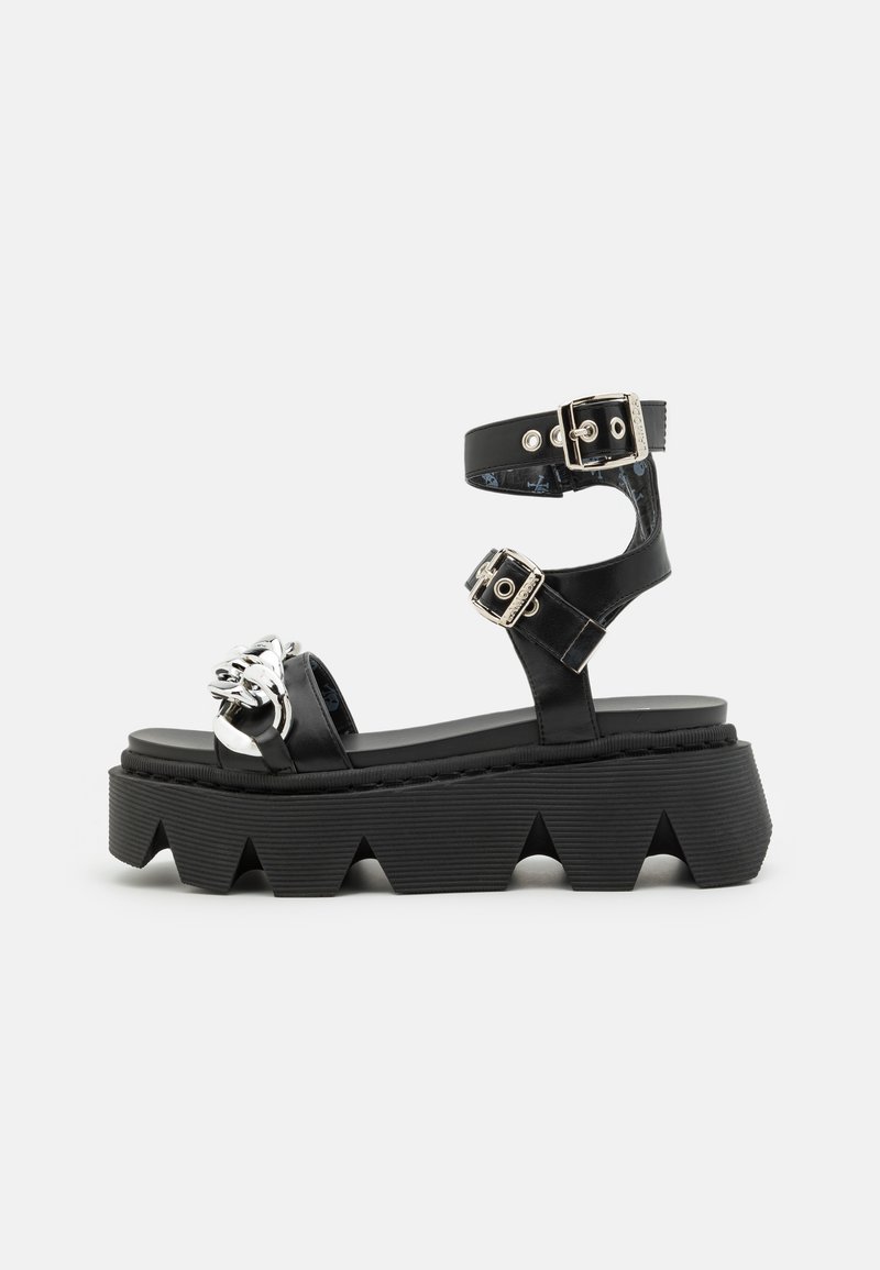 LAMODA VITAMIN SEA - Platform sandals - black - Zalando.ie