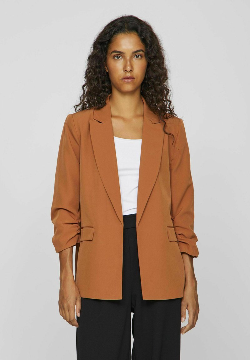 VILA 3/4-ARM - Blazer - argan oil/braun - Zalando.de