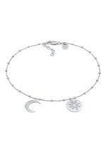 Elli SUN MOON - Tobillera - silber/plateado - Zalando.es