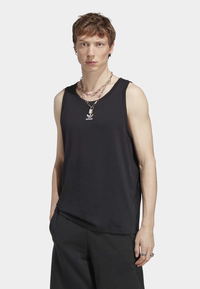 adidas Originals ESSENTIALS - Top - black - Zalando.co.uk