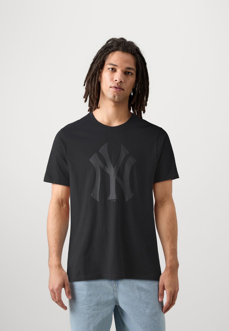 '47 MLB NEW YORK YANKEES ECHO TEE - T-shirt con stampa - jet black/nero ...