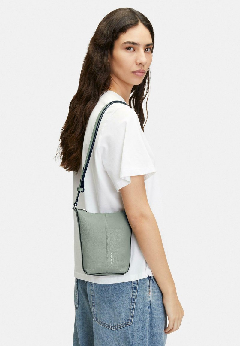 Liebeskind Berlin PARIS XS KLEINE - Cross body bag - salbeigrün/green ...