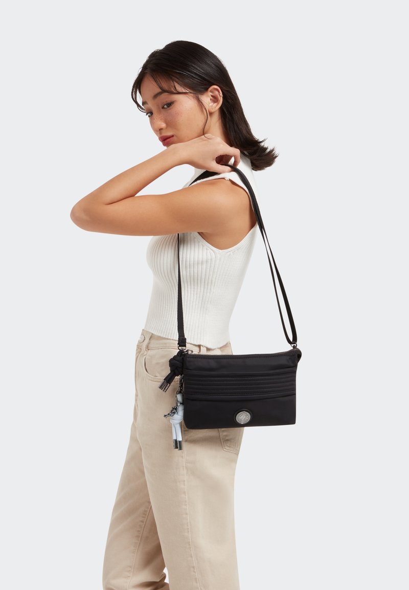 Kipling RIRI B - Across body bag - exuberant black/black - Zalando