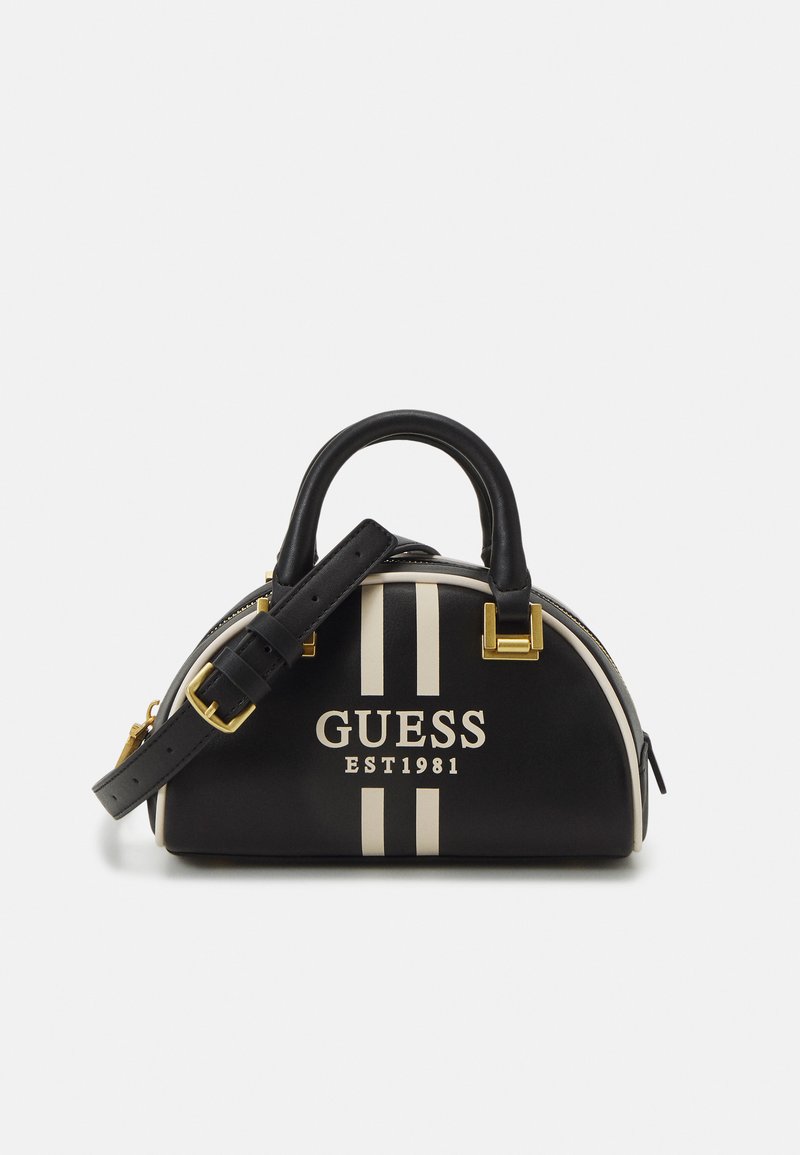 Guess MILDRED MINI BOWLER - Kabelka - black/černá - Zalando.cz