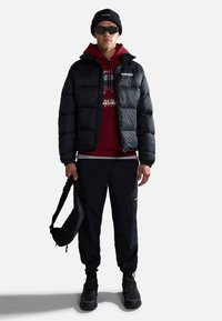 Napapijri B-TELEMARK H 1 - Hoodie - vint amaranth/rood - Zalando.nl