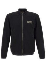 EA7 Emporio Armani Sudadera con cremallera - black/negro - Zalando.es
