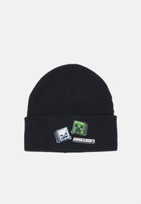 Lindex BEANIE MINECRAFT UNISEX - Kapa - black/crno - Zalando.hr