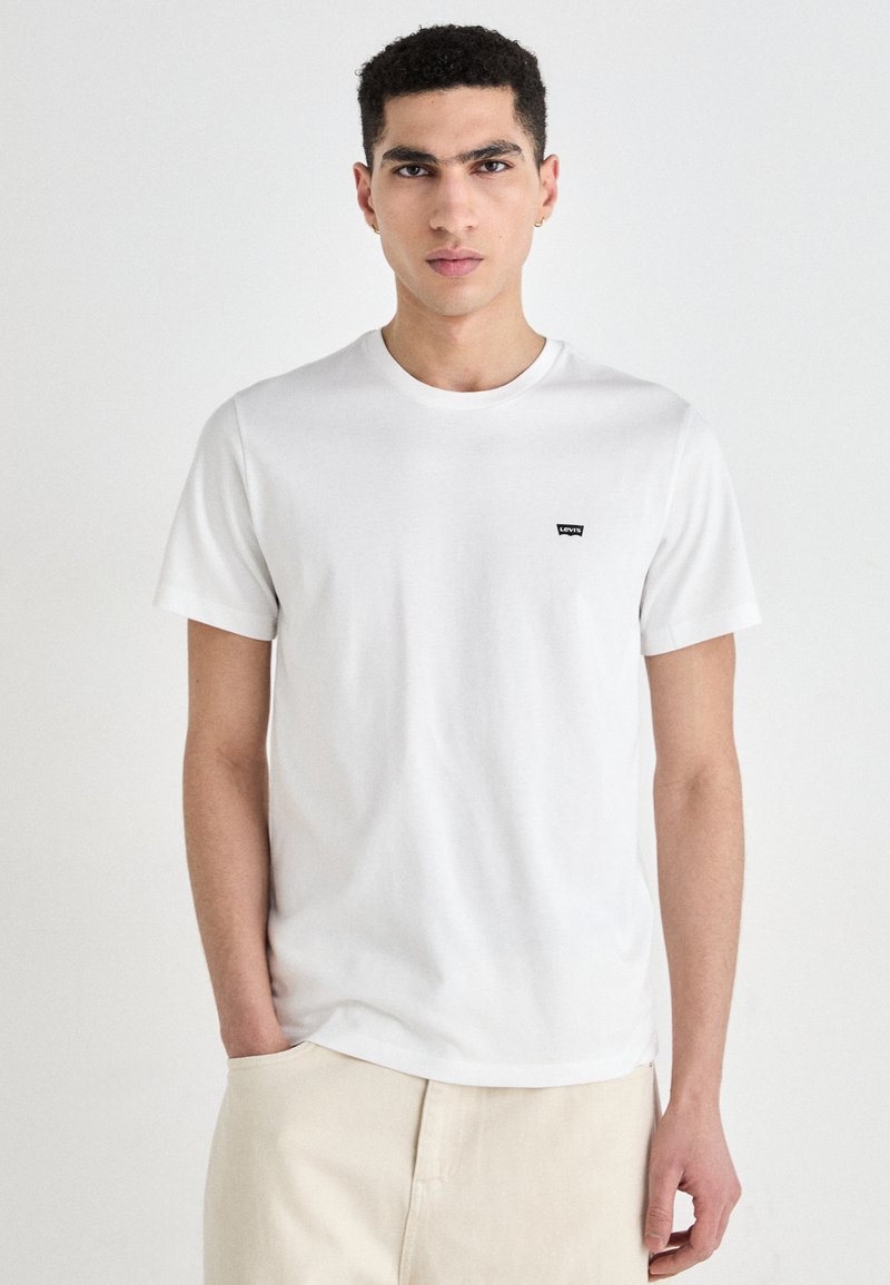 Levi's® ORIGINAL TEE - Basic T-shirt - performance white/black - Zalando.ie